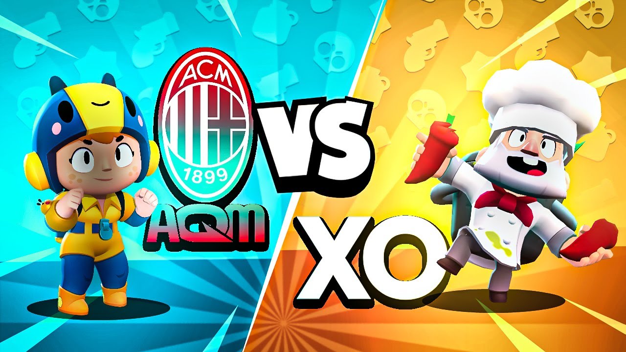 AQM QLASH VS XO | PARTIDO DE LOCOS EN *BRAWL STARS* - YouTube