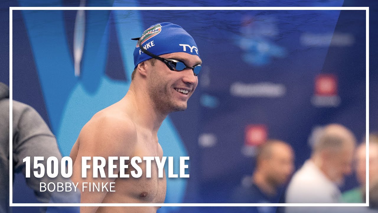 Bobby Finke Leads Pack to Win Men's 1500M Freestyle | TYR Pro Swim ...