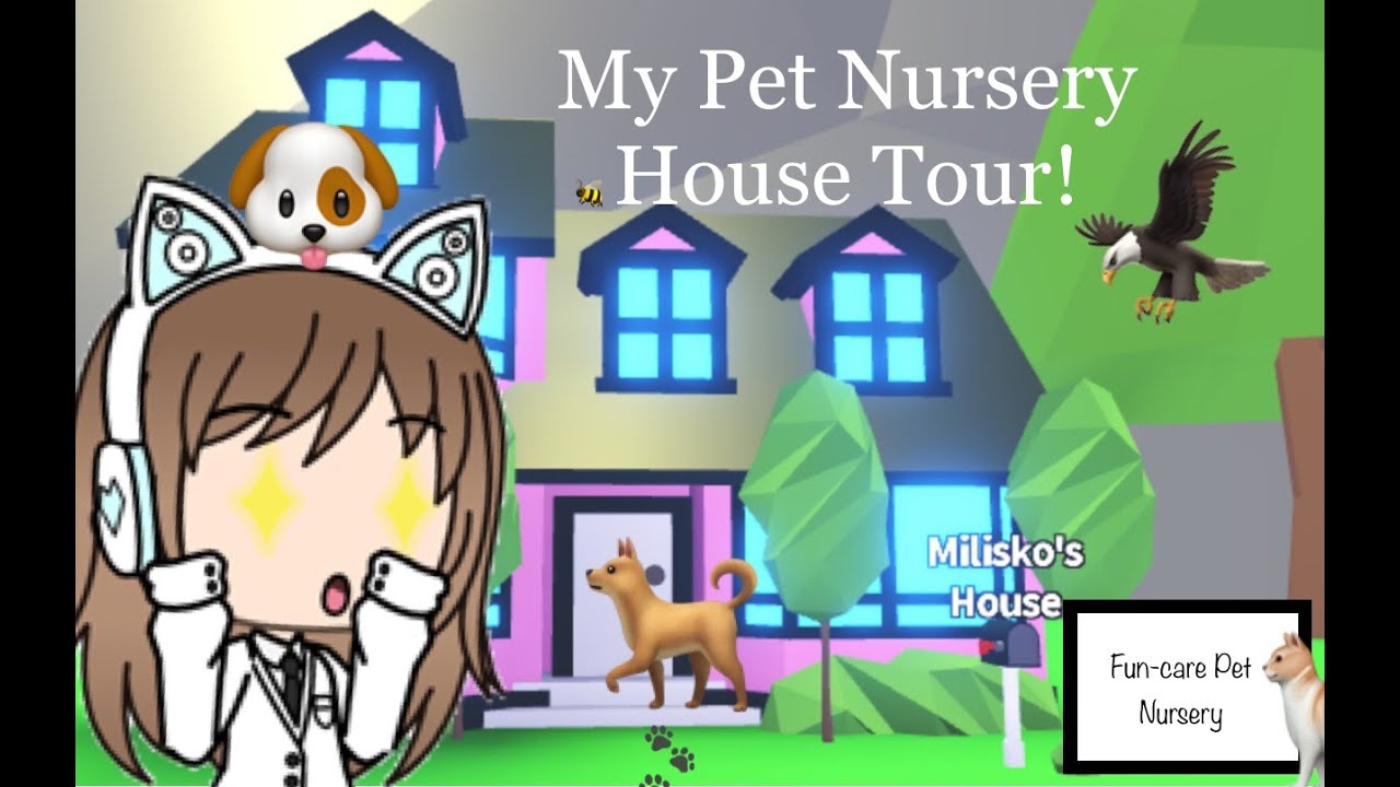 MY PET NURSERY HOUSE TOUR! | ROBLOX | Adopt Me - YouTube