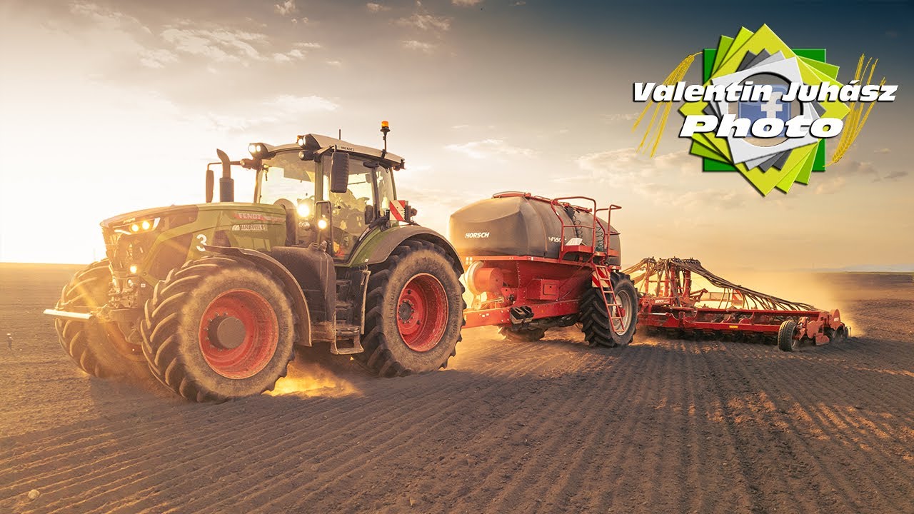 4K | FENDT 942 ProfiPlus + HORSCH Pronto 9SW - Soybean seeding in the ...