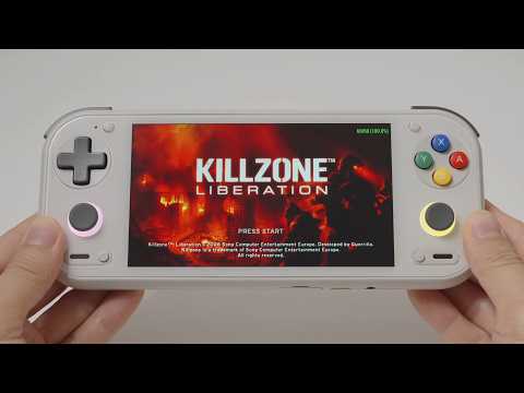ANBERNIC RG55G1, PSP, Killzone Liberation and 10 games test