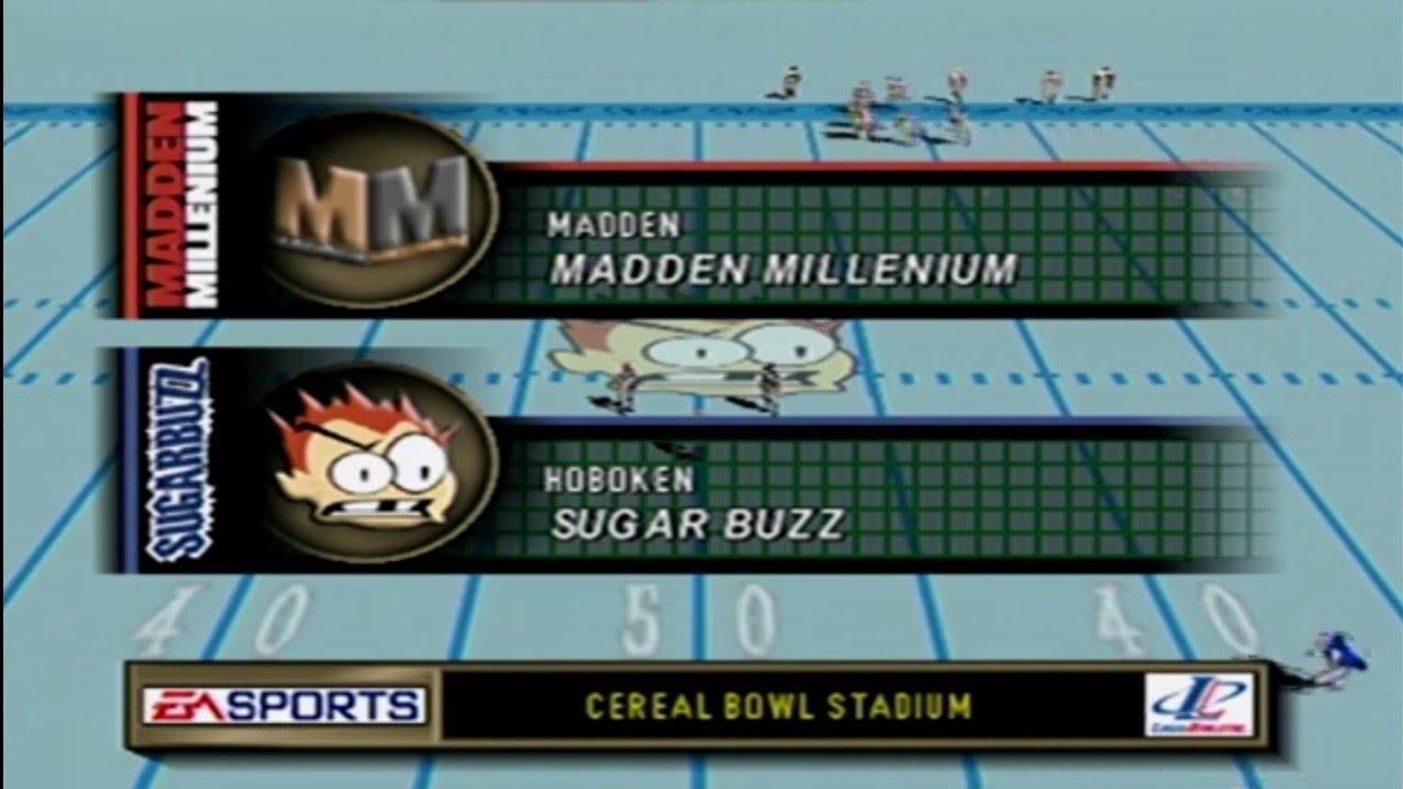 Full Game: Sugar Buzz vs Madden Millennium Team - Madden 2000 ...