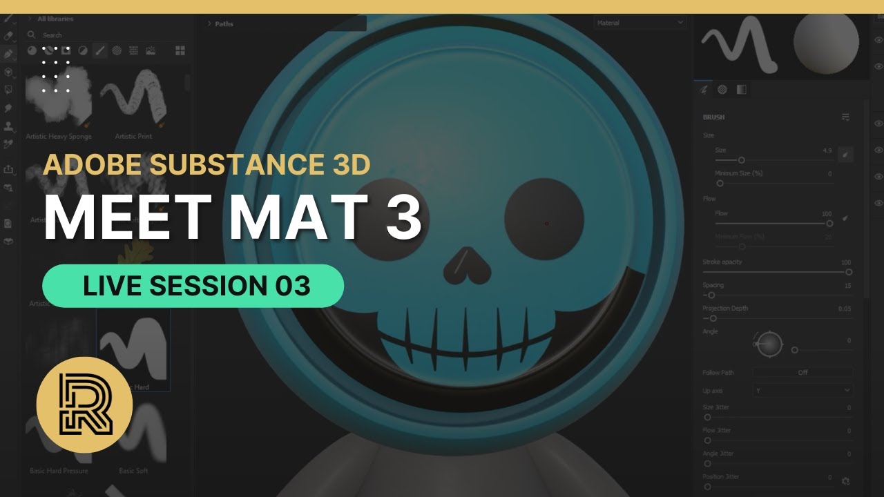 Adobe Substance 3D - Meet Mat - Live Session - YouTube