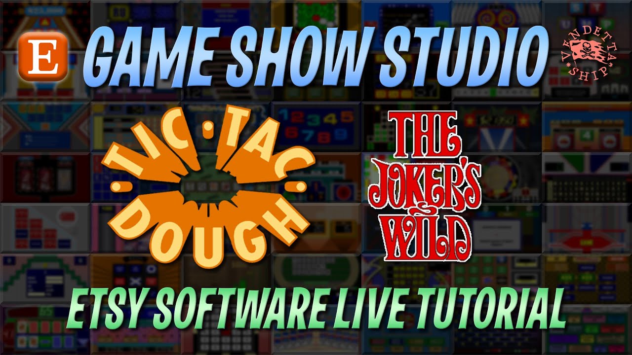 Game Show Studio | Etsy Software Tutorial | Tic Tac Dough & The Joker's ...