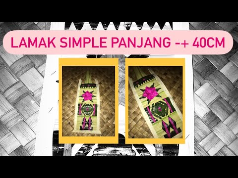 Lamak simple panjang -+ 40cm - YouTube