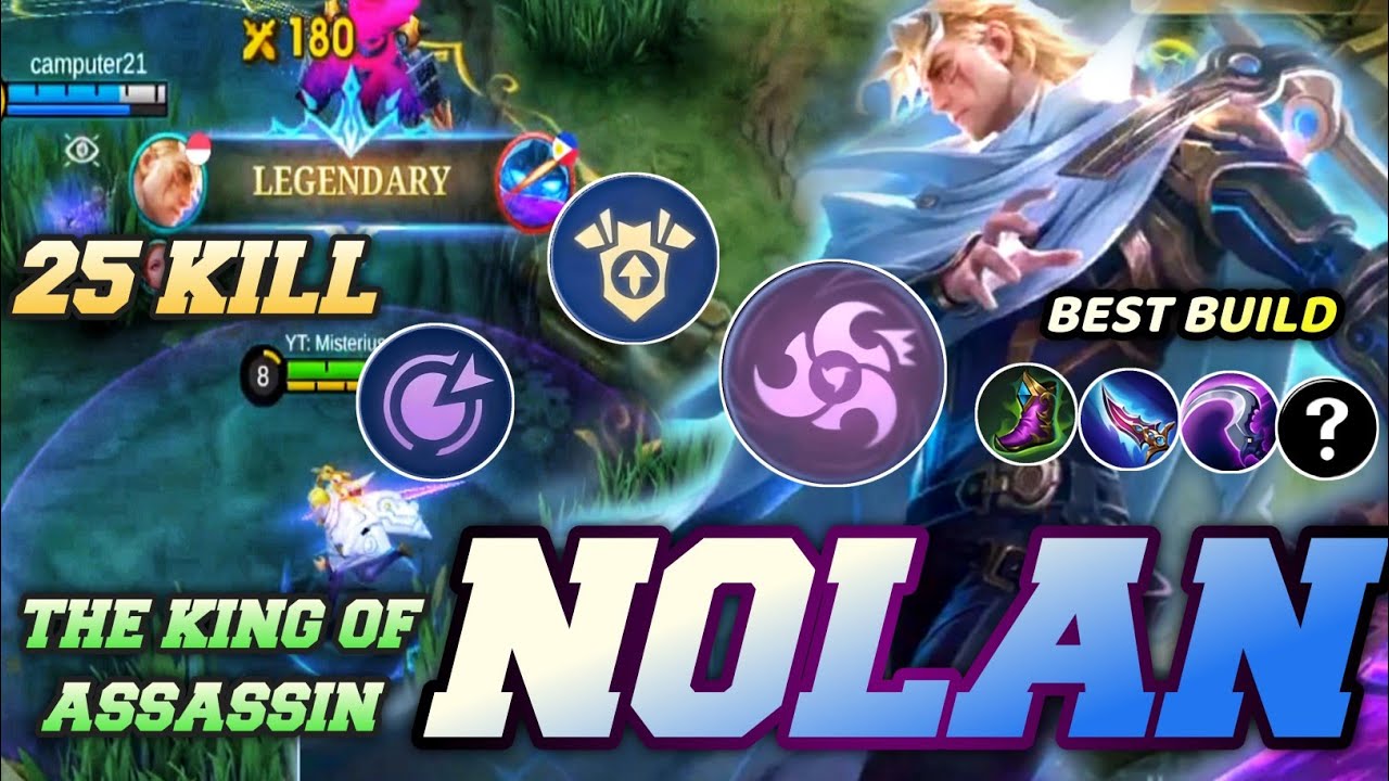 25 KILLS !!! Nolan Assassin New Hero next update horo~The Monster ...