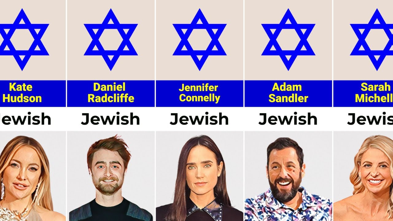 Top 30 Jewish Actors List 2024 - YouTube