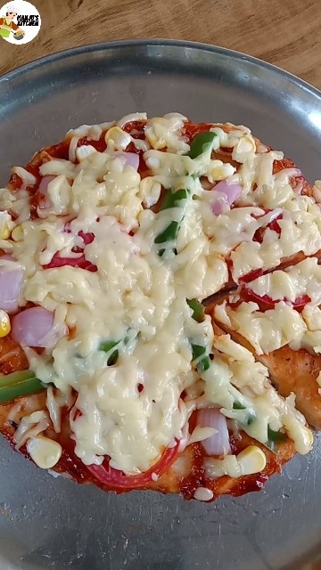 Homemade pizza/No oven,no yeast homemade pizza/How to prepare pizza ...