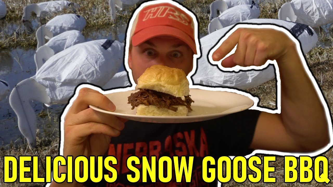 EASY and TASTY Snow Goose BBQ Sliders! (Catch Clean Cook) | High ...