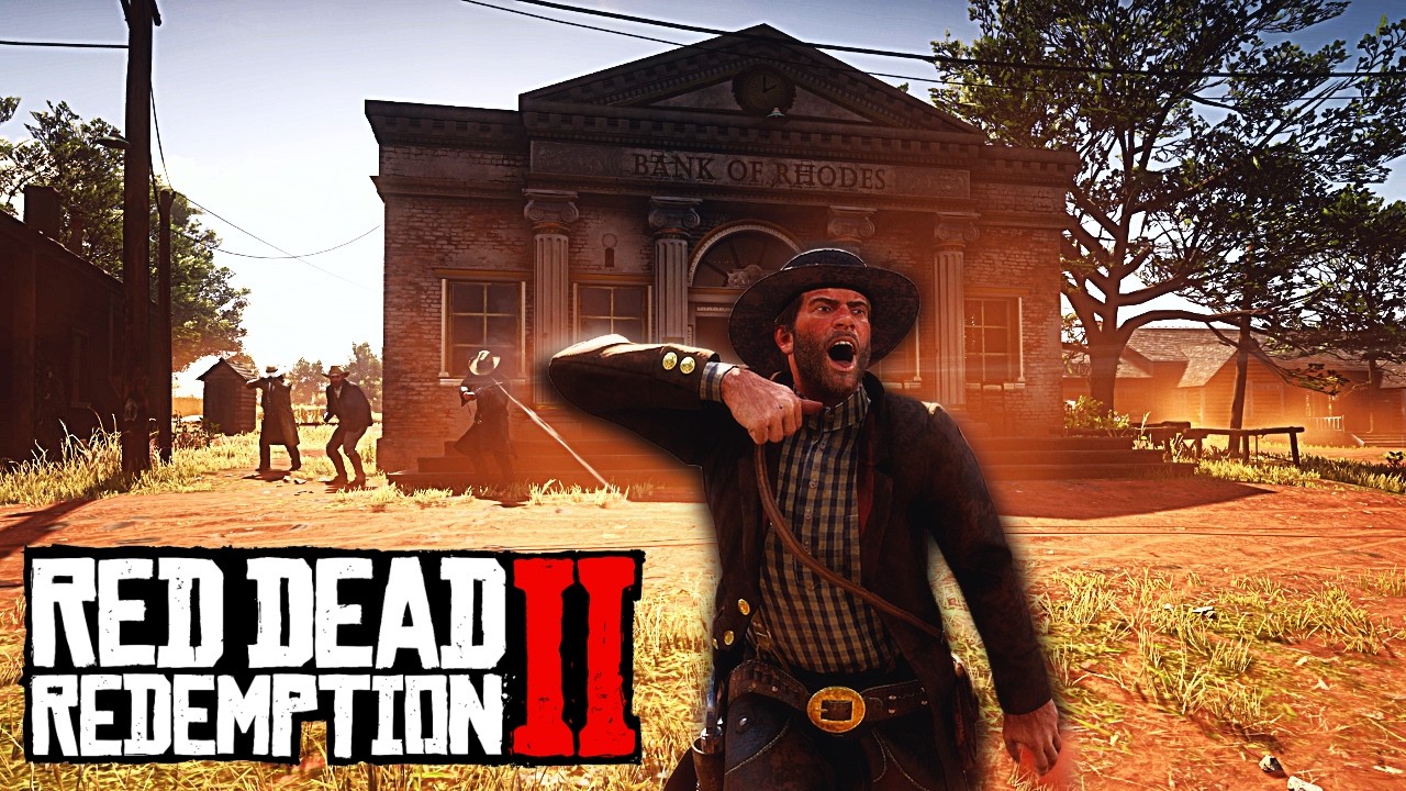 Can you Rob the 3 Main Banks in RDR2 Without Firing a SINGLE Shot ...