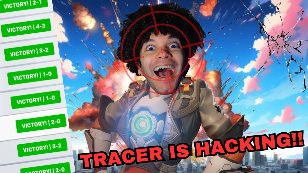When your SO GOOD AT TRACER they ACCUSE YOU of CHEATING - YouTube