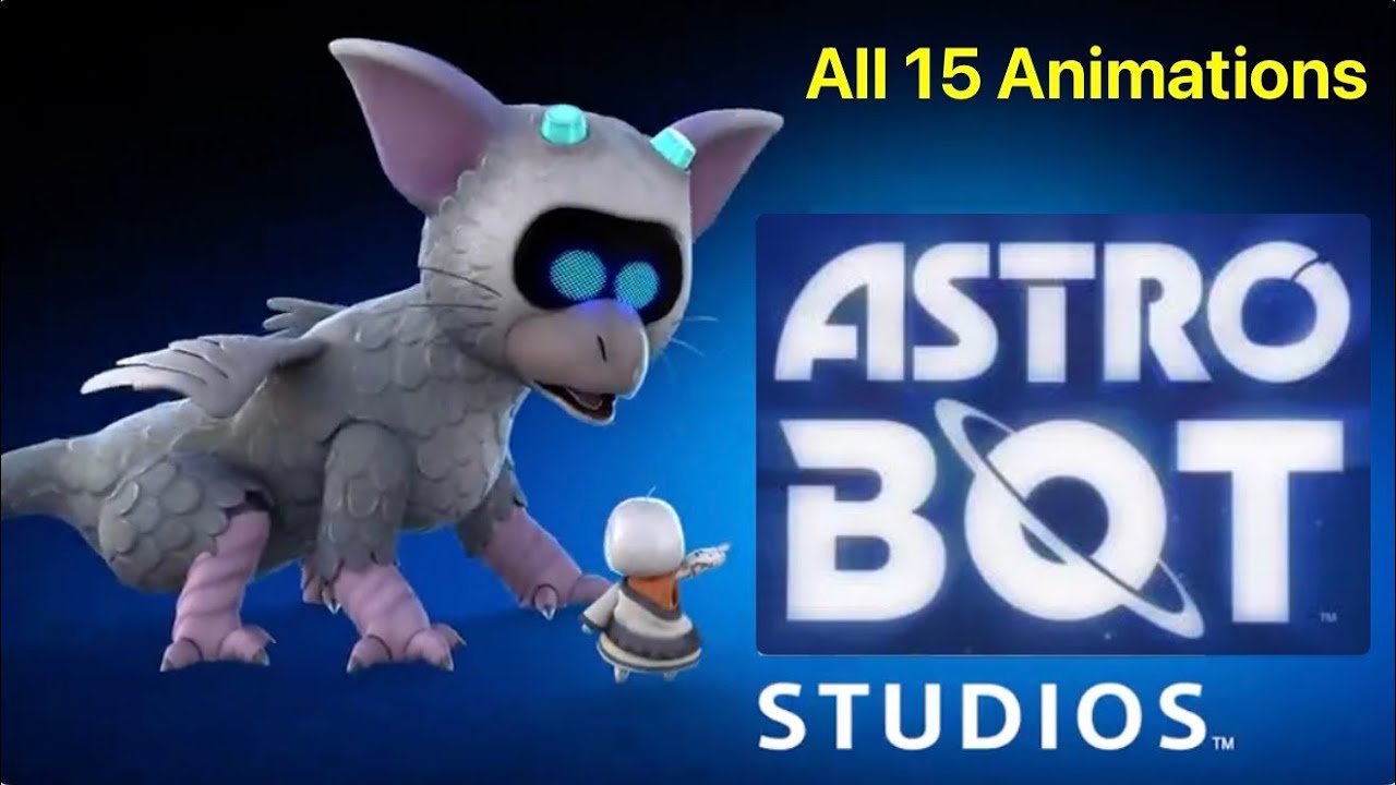 Astro Bot: All 15 promotional Animations - YouTube