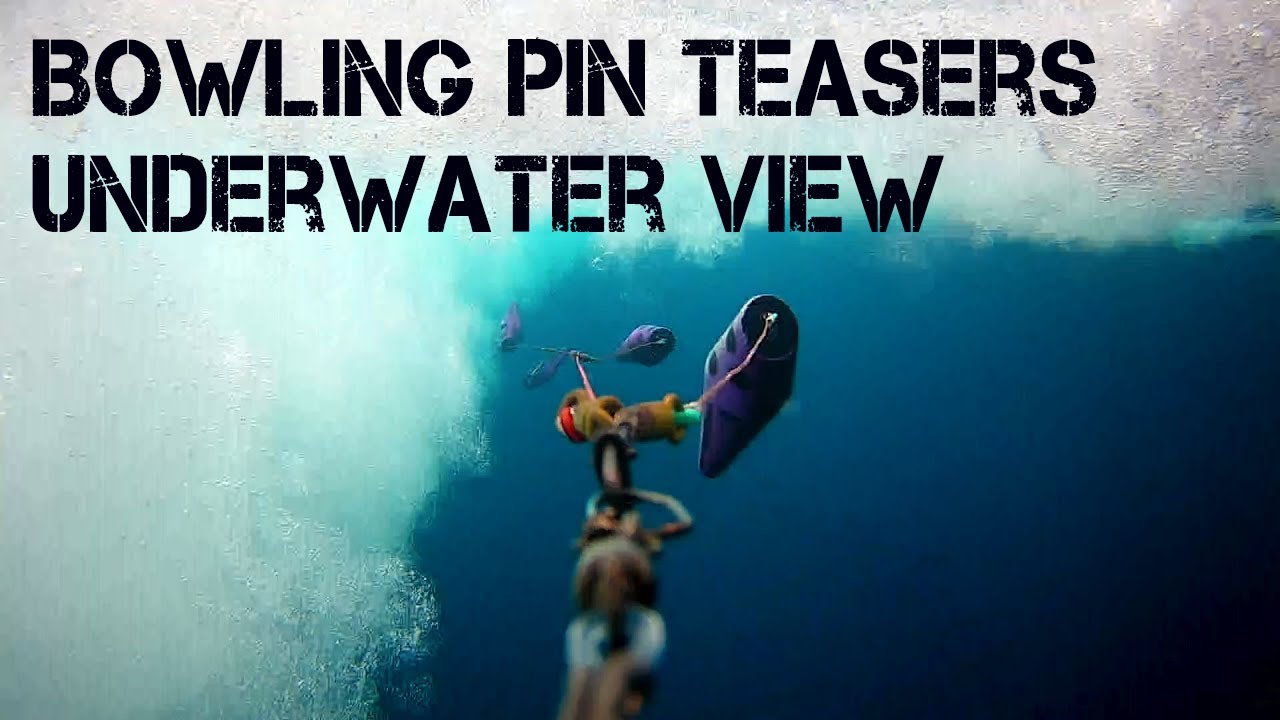 How Bowling Pin Teasers Look Underwater and Tips for Fishing with Them ...