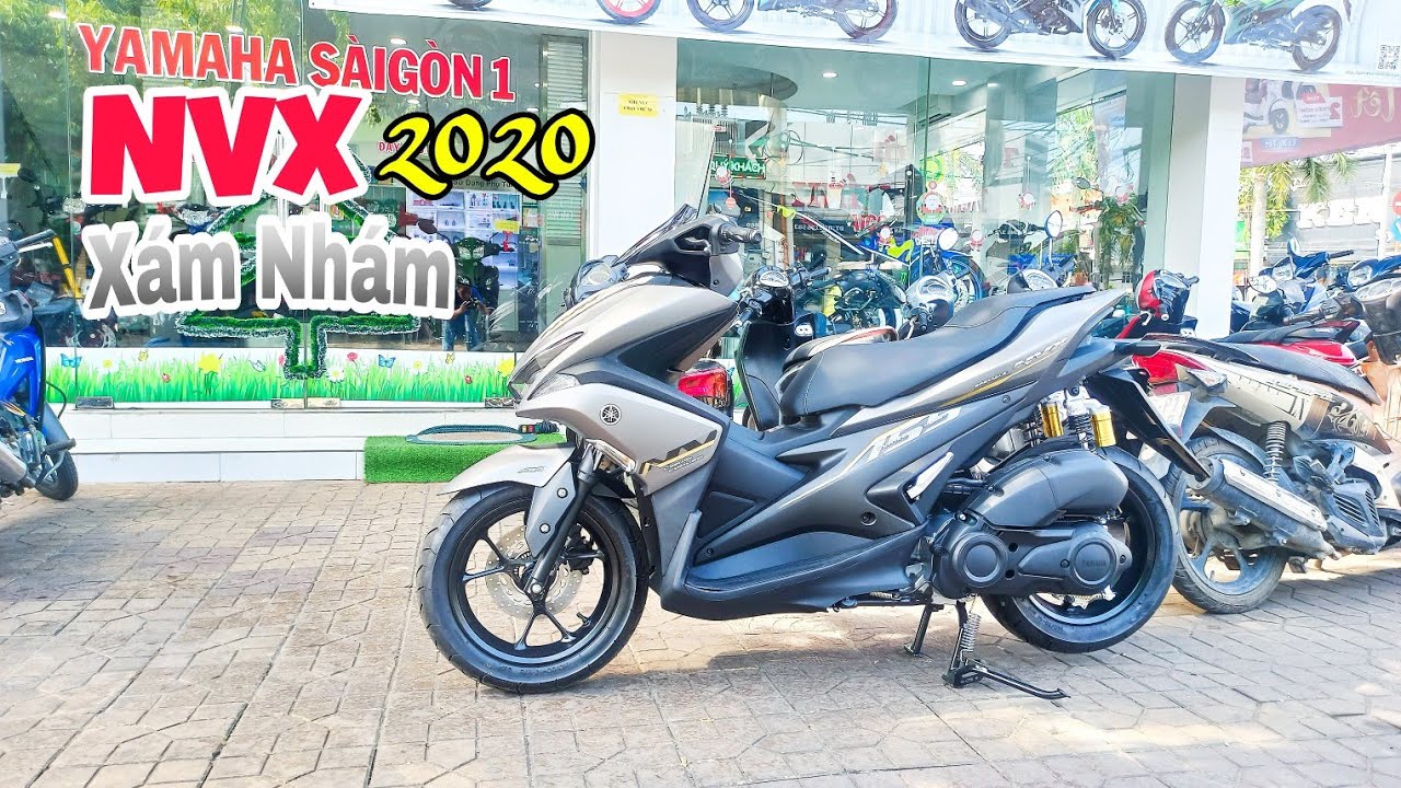 Yamaha NVX 2020 Màu Xám Nhám | Yamaha NVX 155 Vva Abs Matte Gray ...