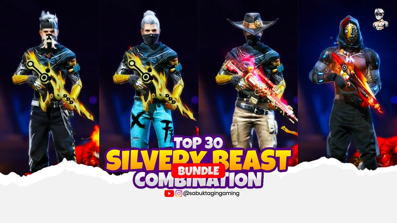 TOP 30 BEST DRESS COMBINATION WITH SILVERY BEAST BUNDLE ! NEW MAGIC ...