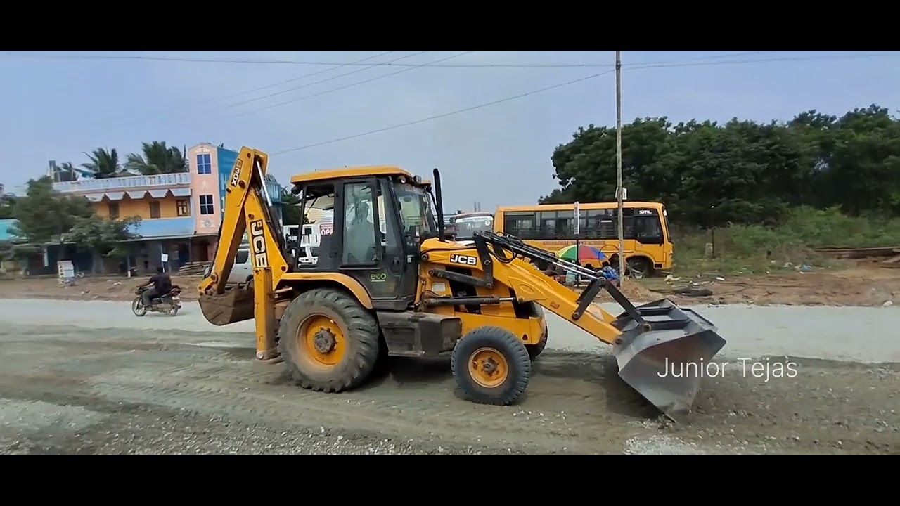 New JCB at Highway Road work - YouTube