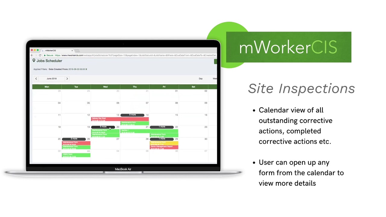 Site and Facilities Inspections on mWorkerCIS - YouTube