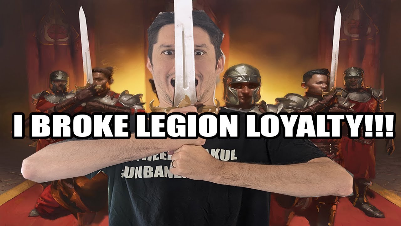 I BROKE LEGION LOYALTY!!! - YouTube