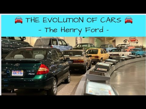 The Henry Ford exhibit - the evolution of vehicles over the years - YouTube