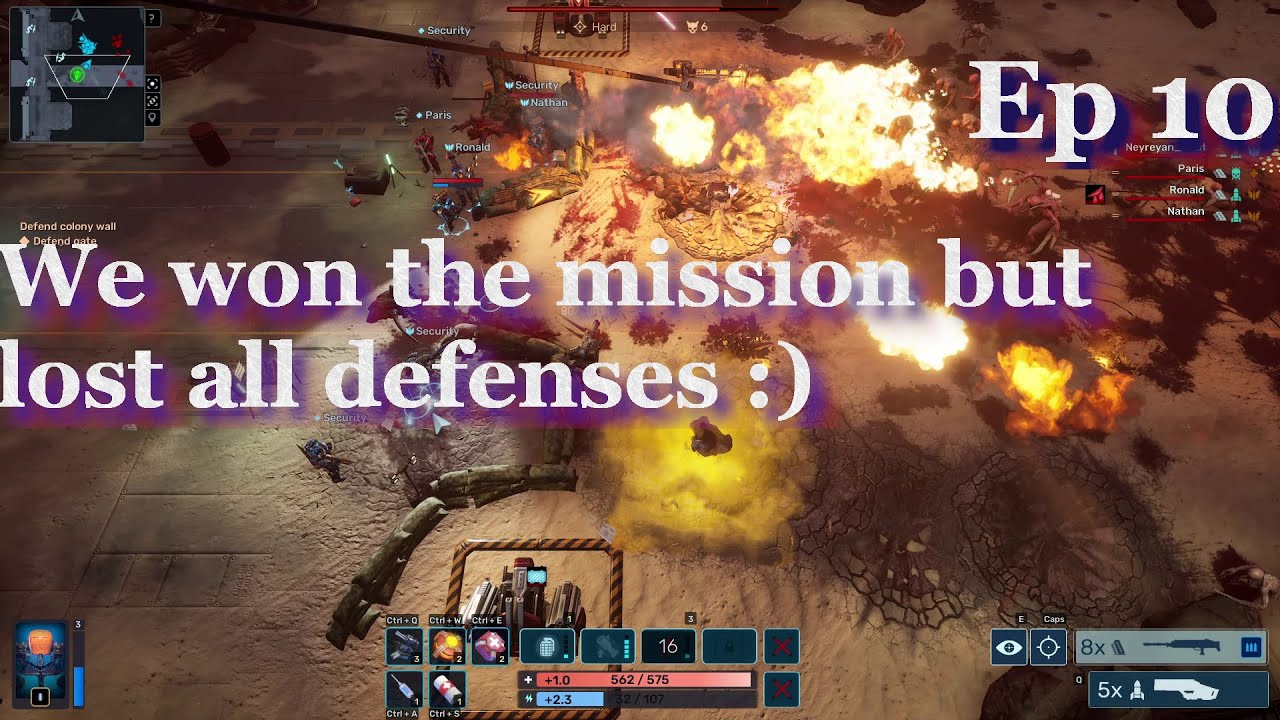 Red Solstice 2 gameplay 1.4 version - Campaign tips - Defend the Wall ...