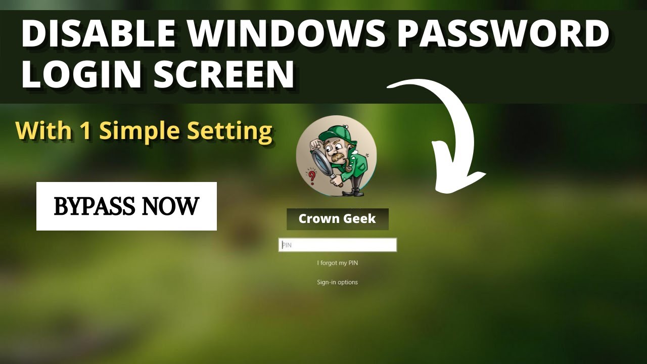Disable Windows 11/10 Login Password & Lock Screen - (1 Simple Setting ...