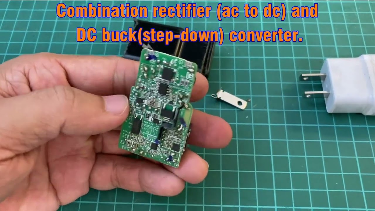 Inside phone charger - YouTube