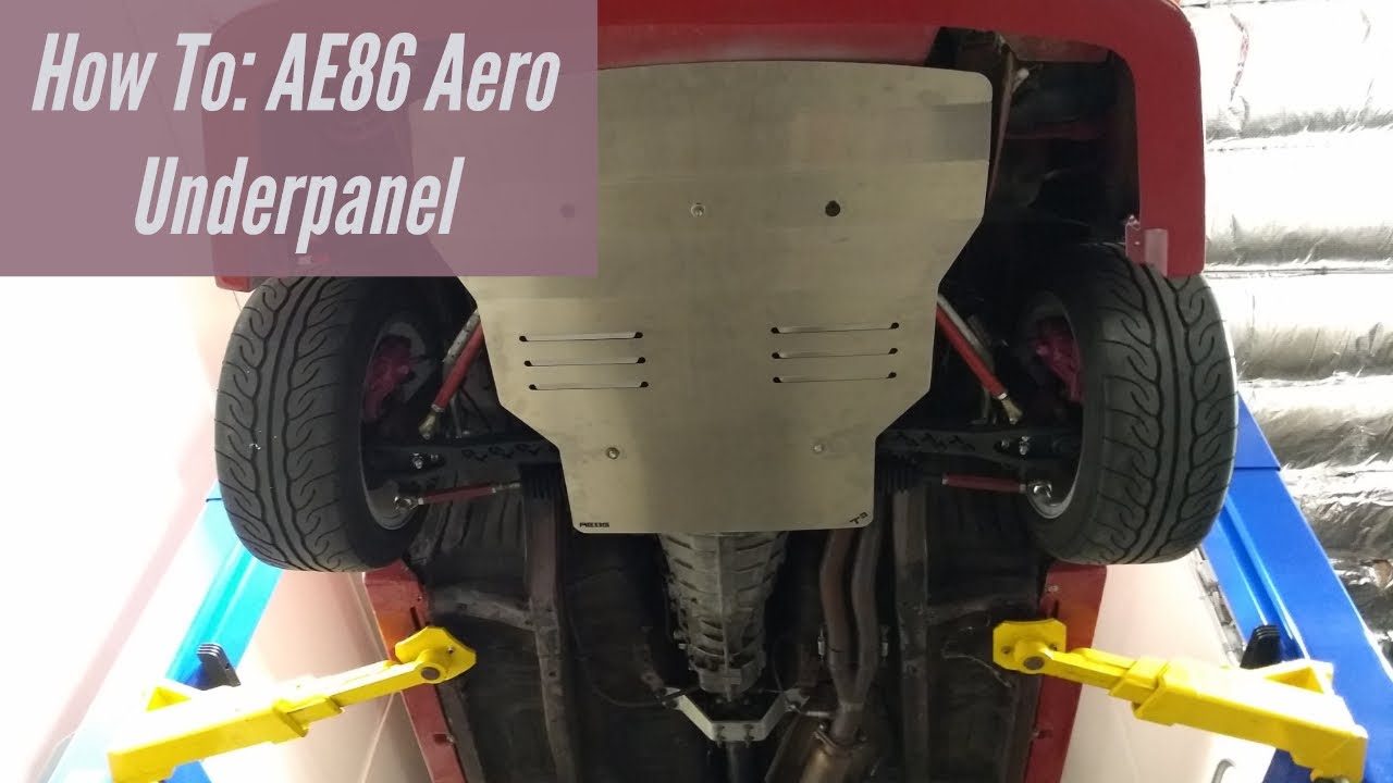 How To: AE86 Aero Underpanel - YouTube