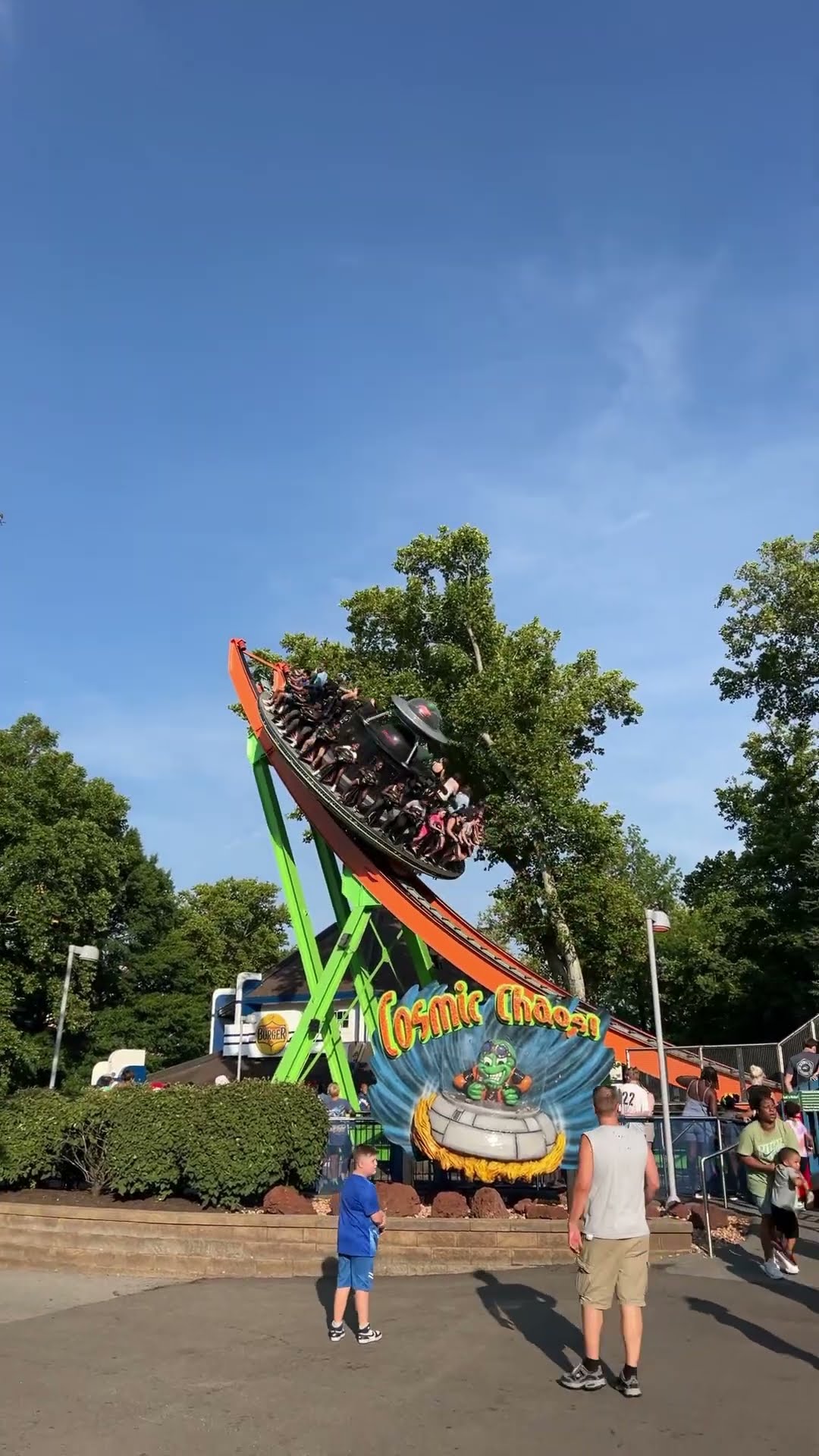 Cosmic Chaos - Kennywood Park - YouTube