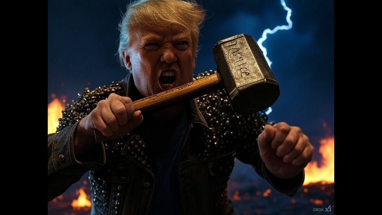Trump's Hammer of Justice - Official Music Video By Caden84 - YouTube