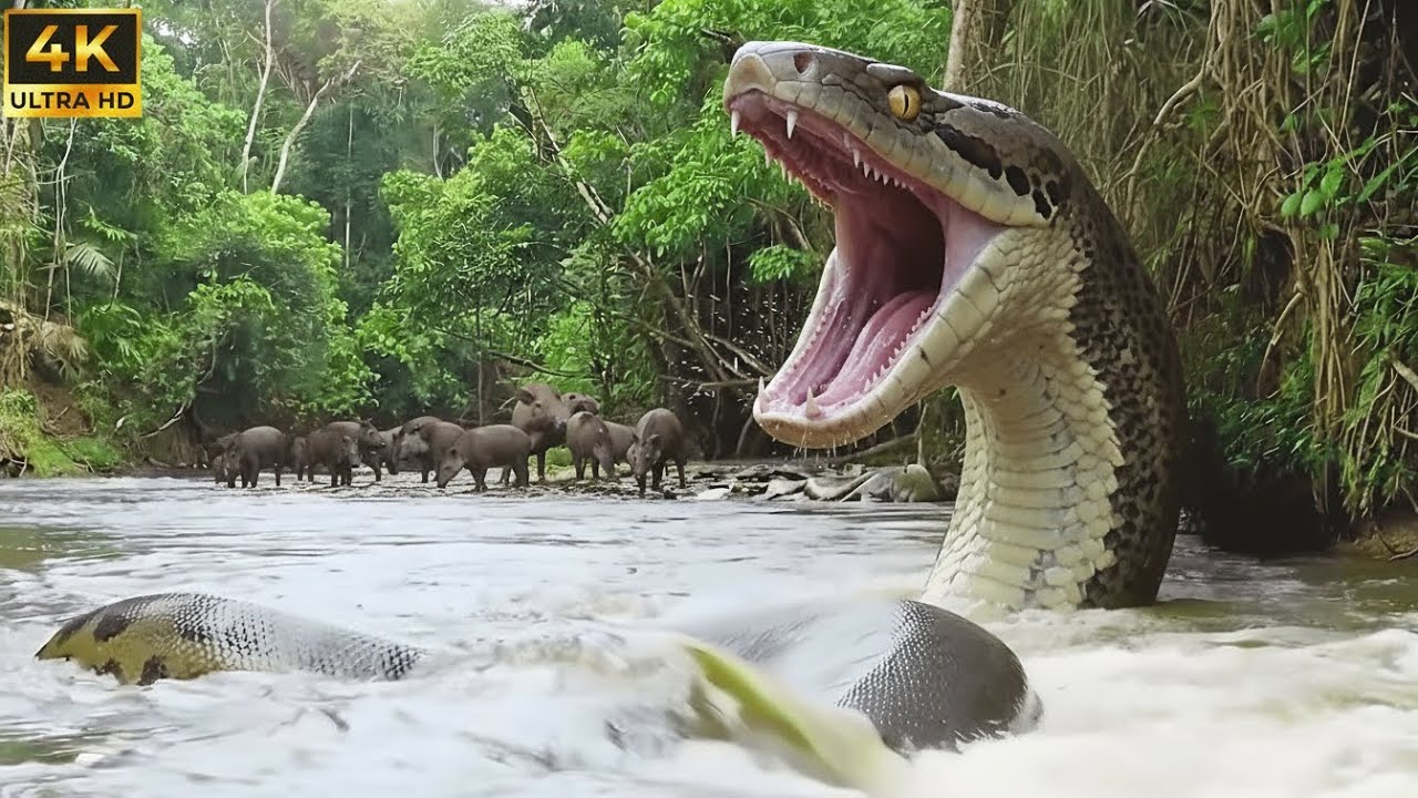 Amazon's Predator vs Prey: The Jaguar's Hunt for the Capybara - YouTube