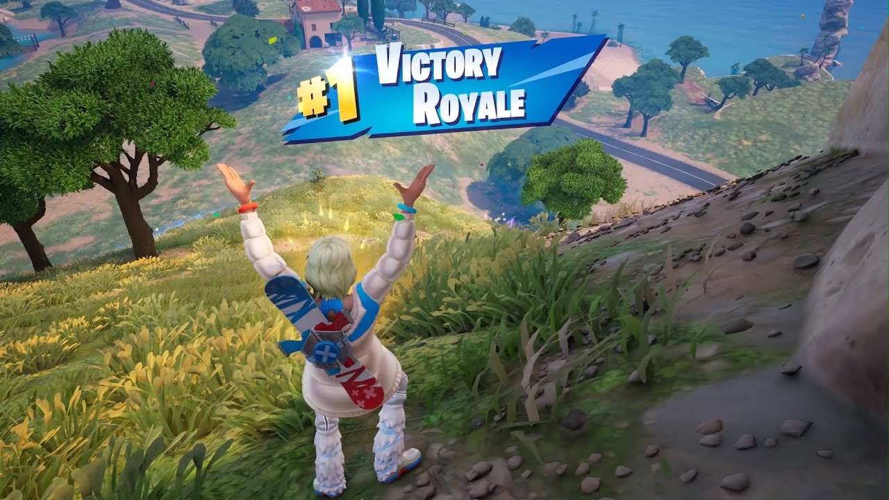 SUMMITSEEKER EVIE Skin + COLD SNAP Pickaxe Solo Gameplay in FORTNITE ...