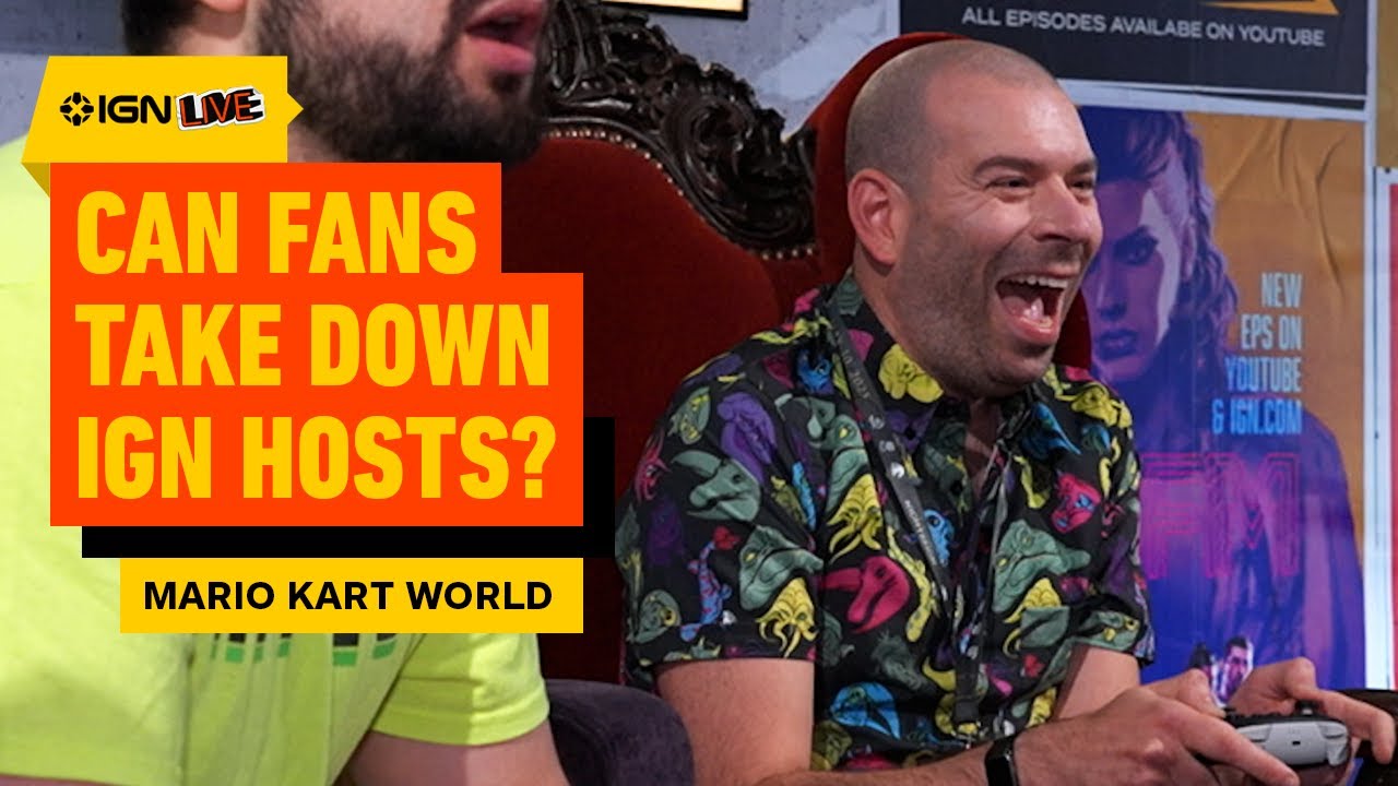 Fans Go Head-to-Head With IGN Hosts on Nintendo Switch 2! - IGN Live ...