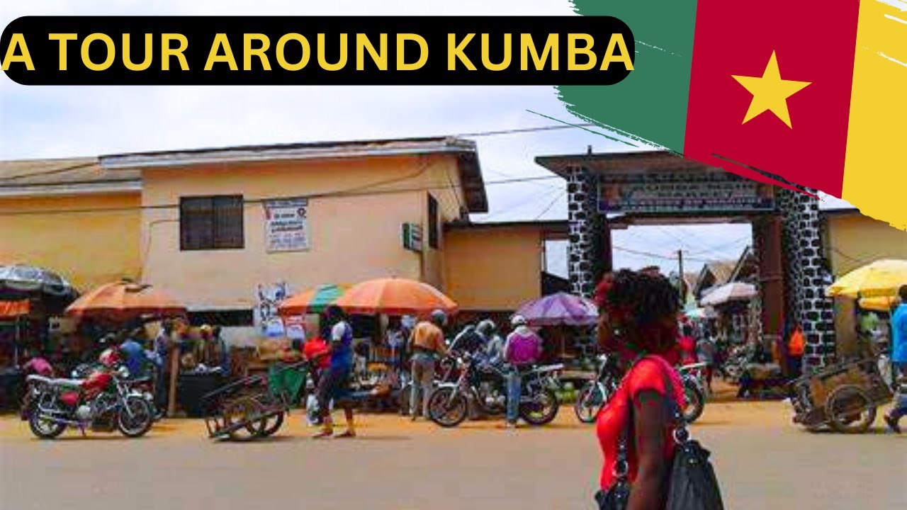 A TOUR AROUND KUMBA🇨🇲 ON A BUSY DAY/ FROM UPSTATION TO KUMBA MAIN ...