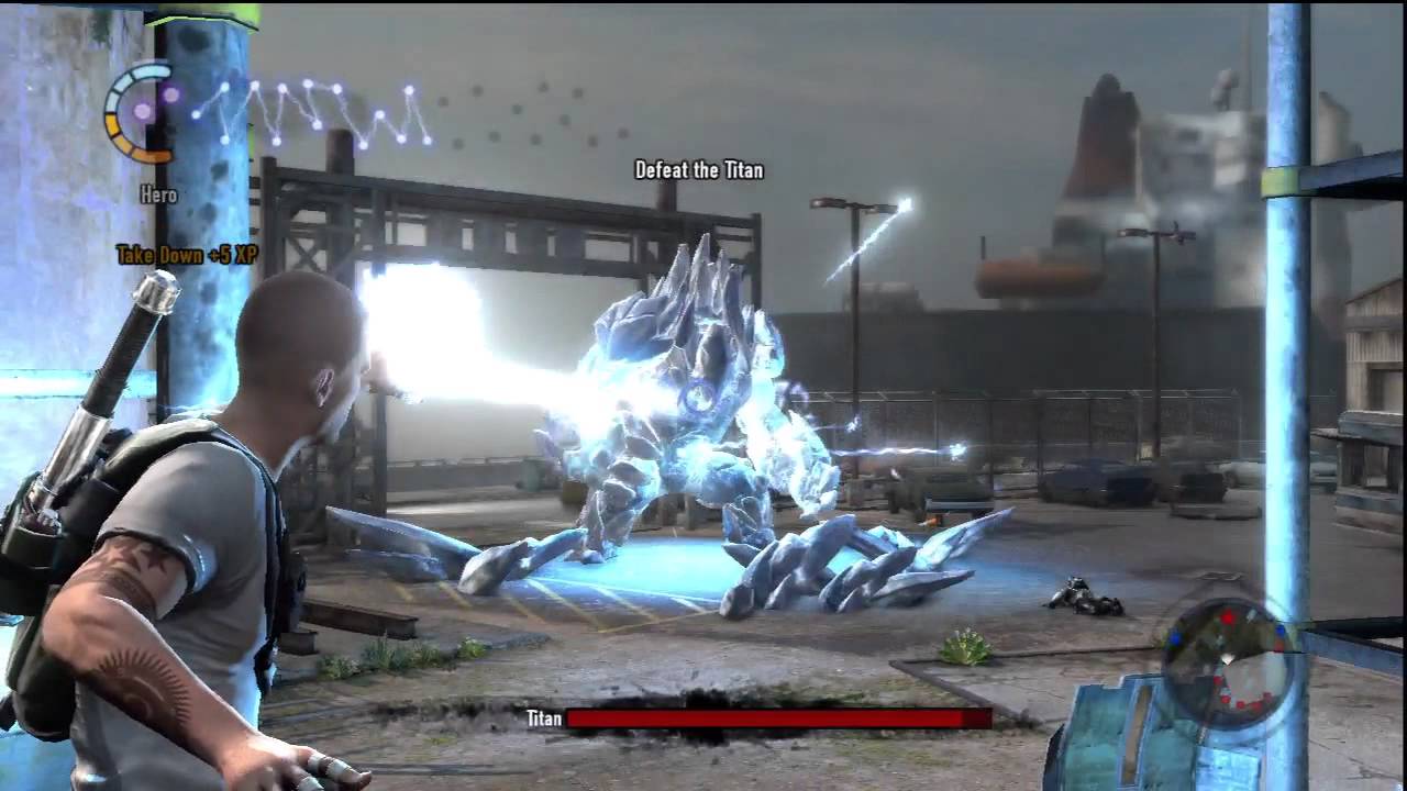 inFamous 2 Walkthrough - Mission 31: Forced Conduits Gameplay [HD] Ice ...