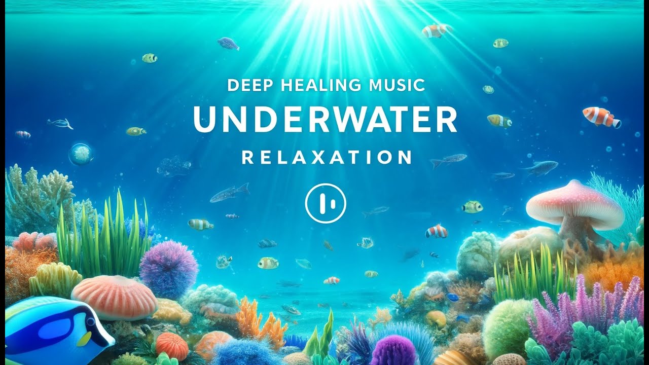 Deep Healing Music | Underwater Relaxation | Instant Relief from Stress ...