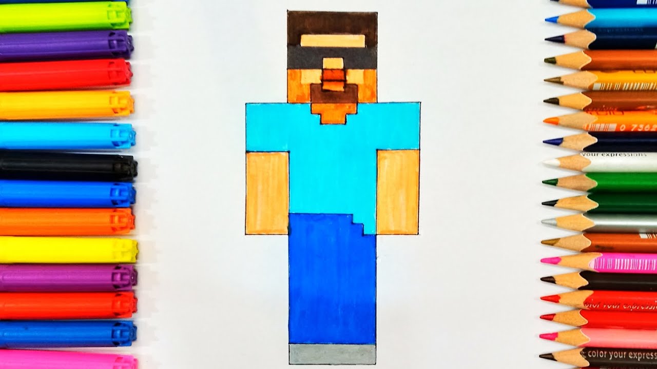 ProBoiz 95😎 Minecraft Skin Drawing 😍 - YouTube