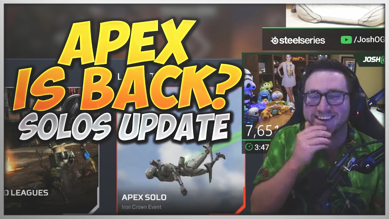 SOLOS IN APEX? IS APEX LEGENDS BACK? - Apex Legends Solos Gameplay (New ...