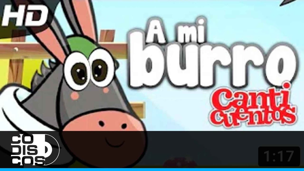 A Mi Burro Le Duele La Cabeza, Canción Infantil - Canticuentos - YouTube