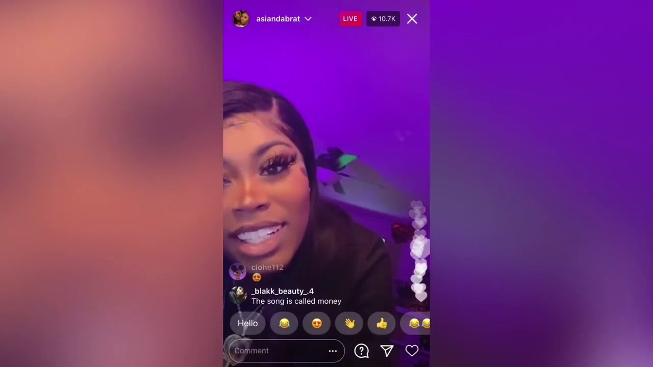 ASIAN DOLL SINGS KING VON SONG ON LIVE & CRIES 😩 RIP von - YouTube