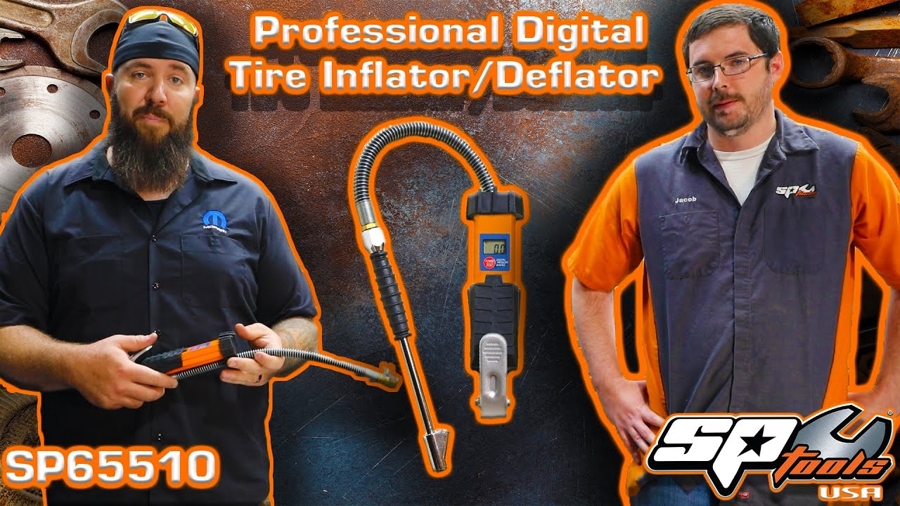 SP Tools USA | Professional Digital Tire Inflator/Deflator | SP65510 ...