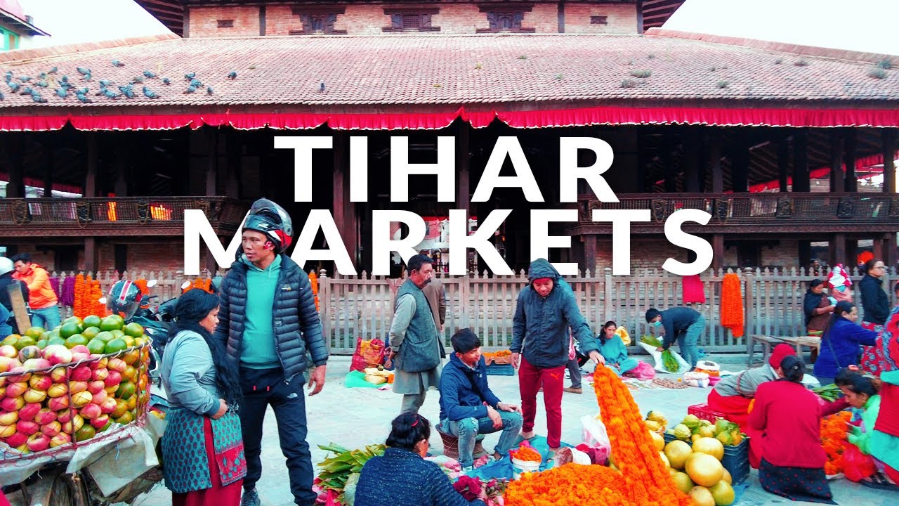 Laxmi Puja Tihar Festival Morning Flea Markets of Kathmandu | ASON ...