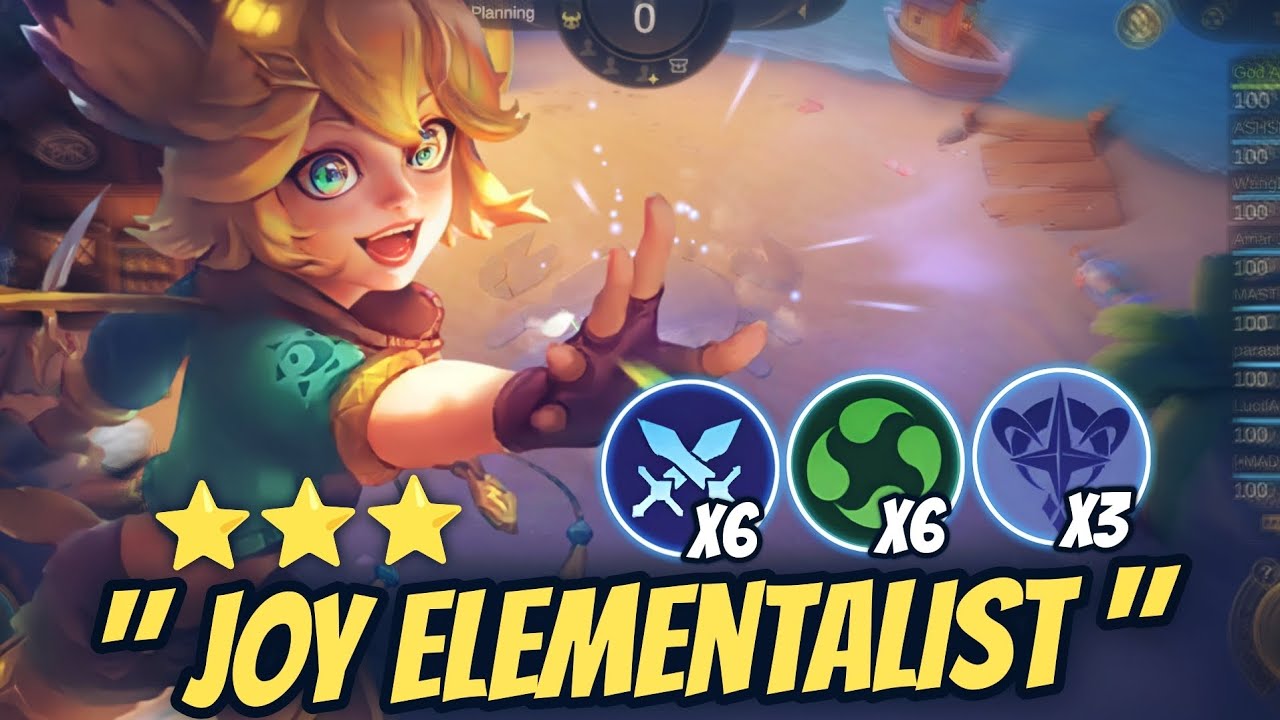 Hyper Joy Elementalist Astro Assassin!! Magic Chess Mobile Legends ...