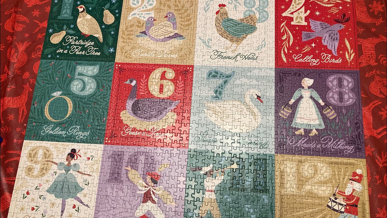 12 days of Christmas puzzle - YouTube