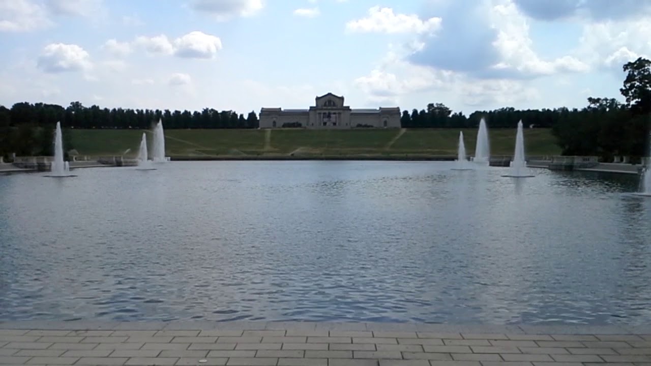 St. Louis Art Museum Pond - YouTube