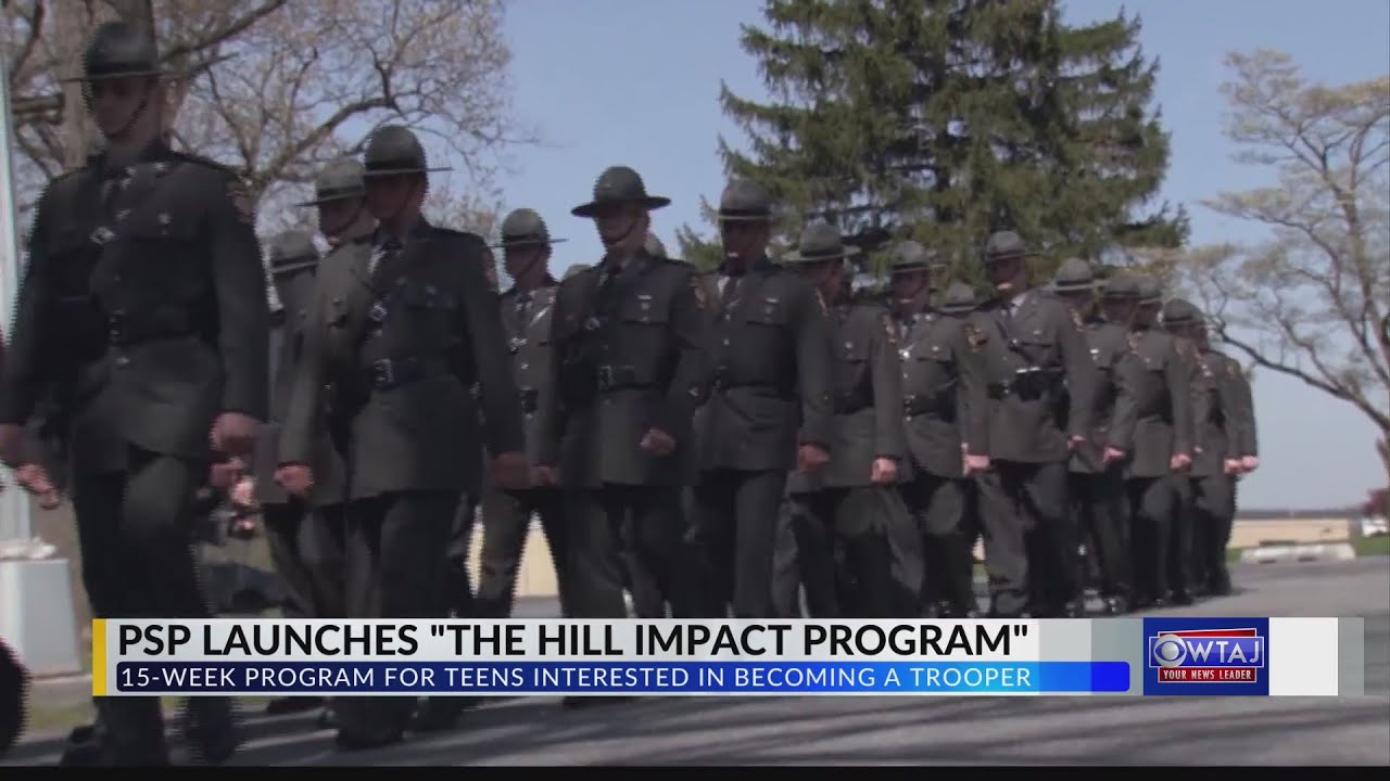 PSP launches program for teens who want to join law enforcement - YouTube