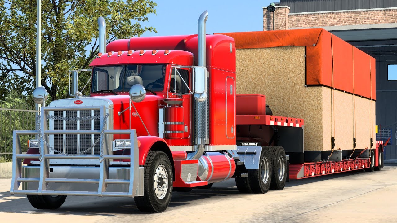 PETERBILT 378 | Mods | 1.43 American Truck Simulator Gameplay - YouTube