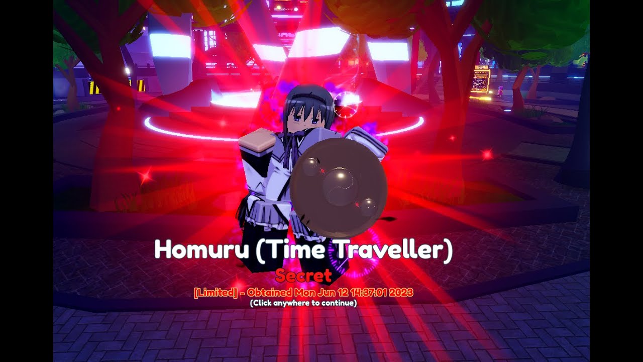 Homuru (Time Traveller) showcase (anime adventures) - YouTube