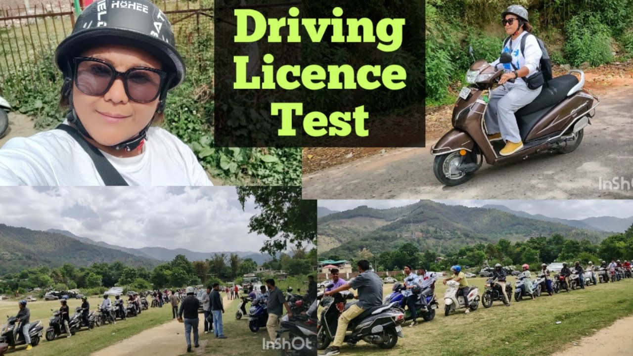 Bike Driving license Test# RTO Joginder Nagar - YouTube