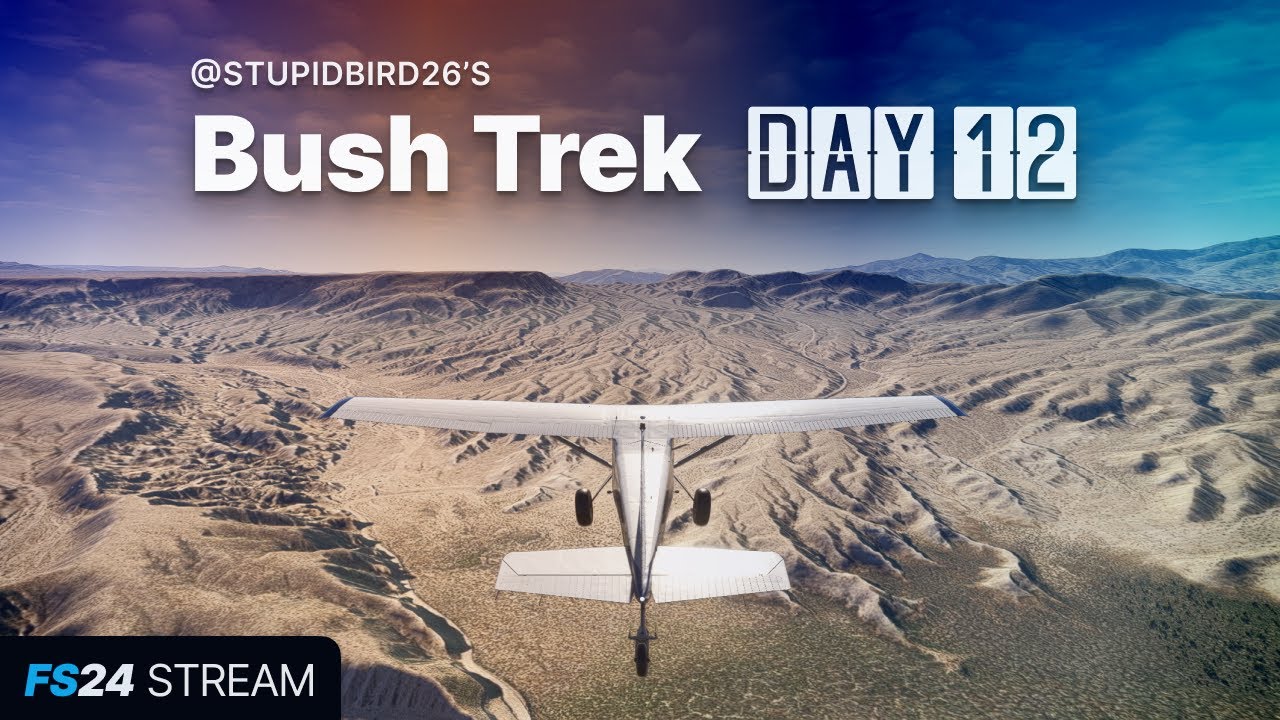 Group Flight • SU2 Beta • Bird's Bush Trek • Day 12 • Multiplayer: USA ...