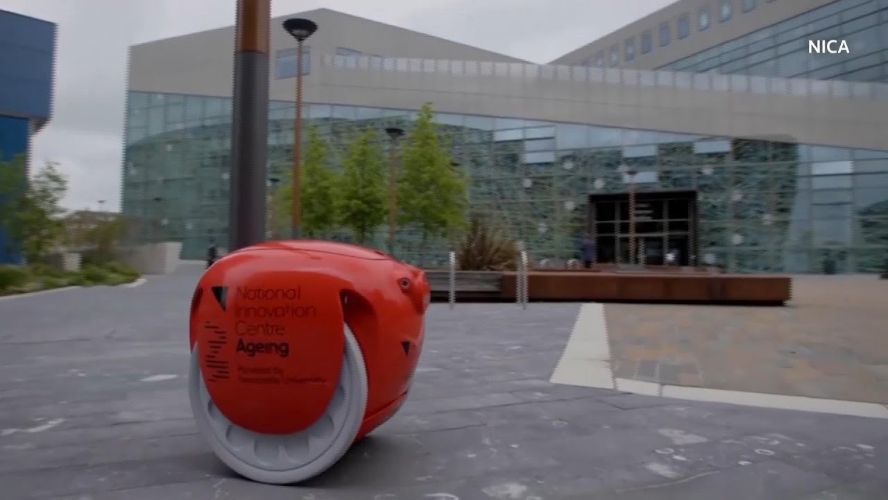 Meet the Robot That Carries Your Bags for You - YouTube